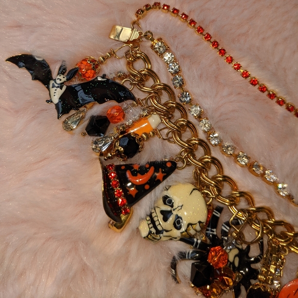 Lunch At The Ritz | Jewelry | Rare Lunch At The Ritz 3 Chain Charm ...